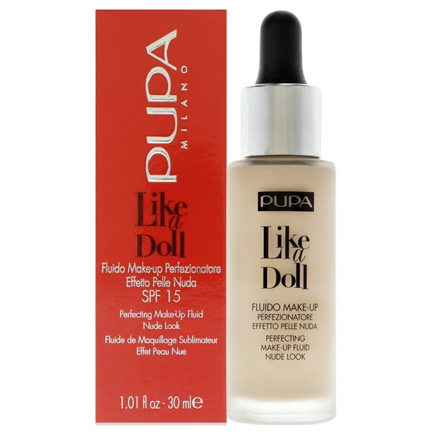 Pupa Milano Base Like A Doll Perfecting Make-Up Fluid Nude Look ...