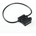 5 Pcs ATC 12 Gauge Blade Fuse Holder Inline Power 12V Black or Red ...