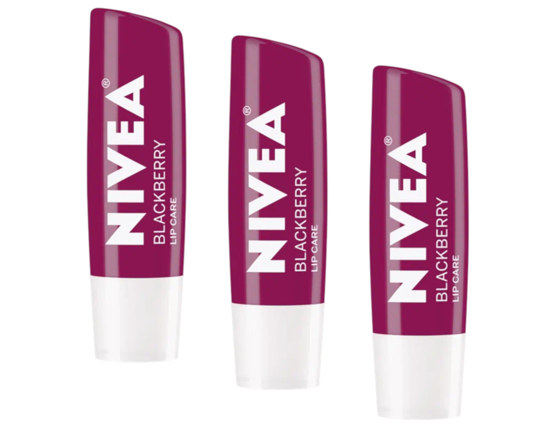 Nivea Blackberry Lip Care Tinted Lip Balm 0.17oz - Pack of 3 - Walmart.com