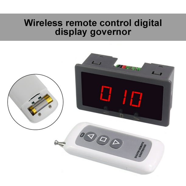 PWM DC Motor Speed Controller Dimmer 6V 12V 24V 5A + Reversible Remote ...