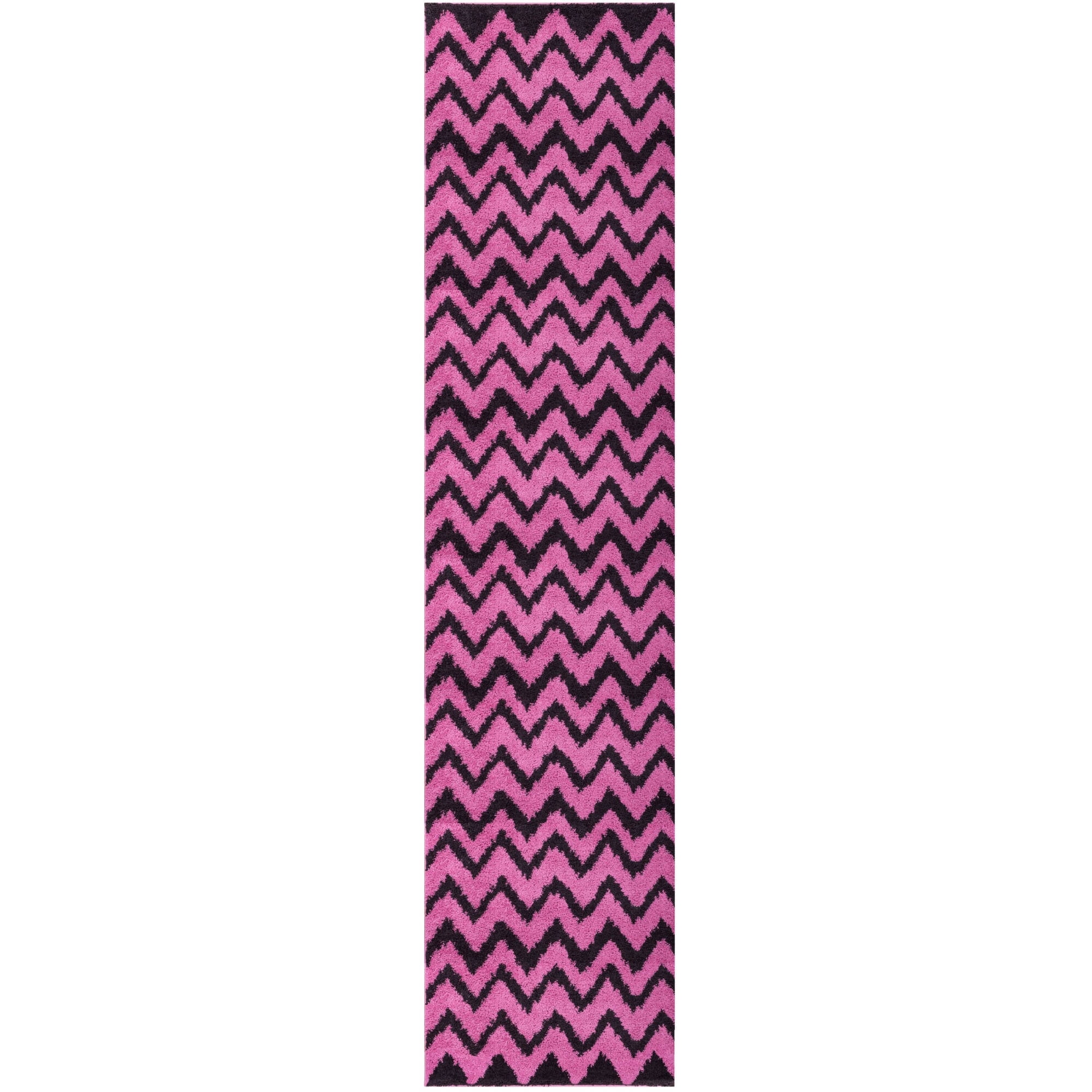 well-woven-madison-shag-passion-chevron-modern-fuchsia-2-x-7-3-thick