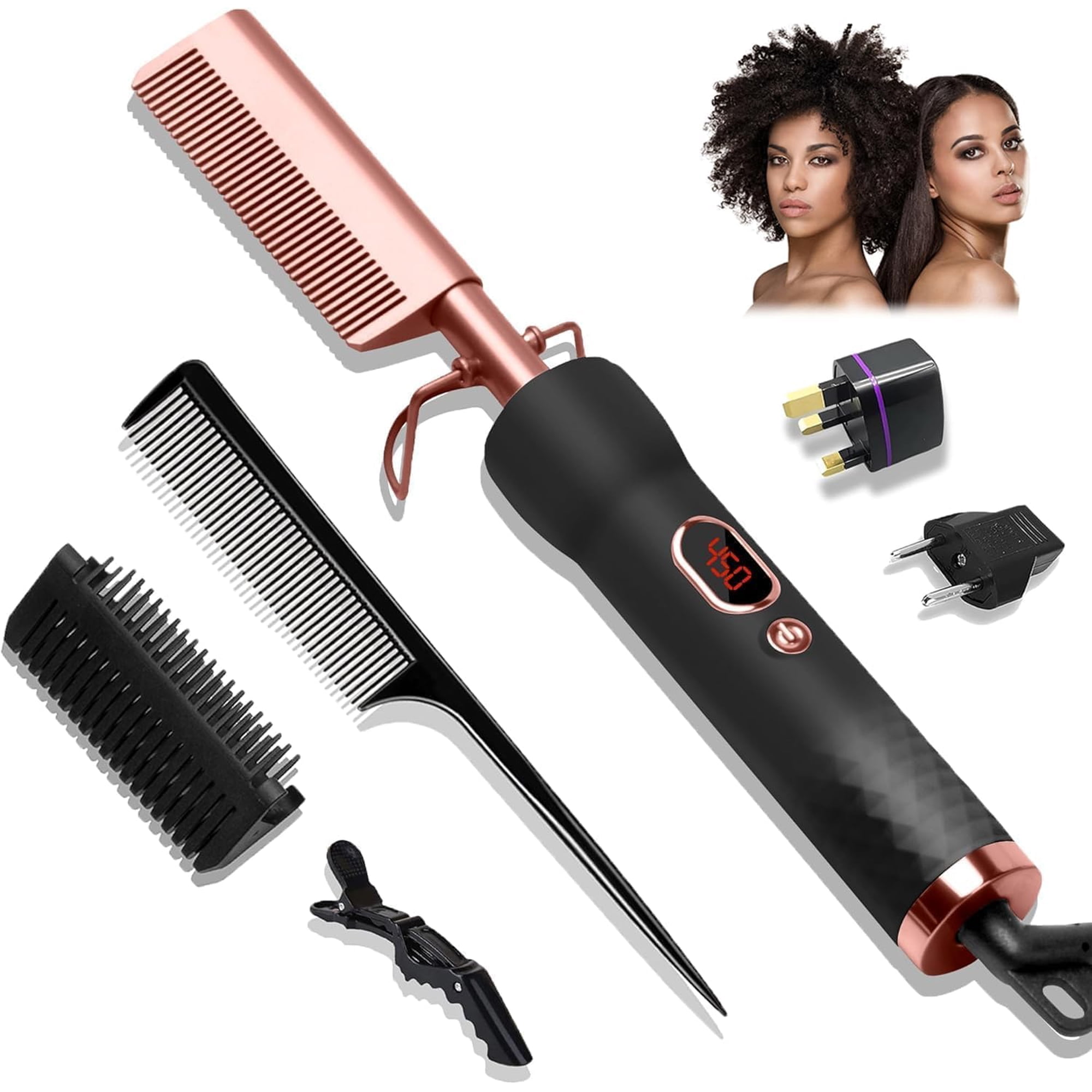 Click here for Zorvita Hot Comb electric Hot Comb For Wigs Human... prices