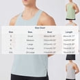 biudgviw Men's Workout Tank Tops Quick Dry Sleeveless Muscle Shirt Side ...