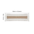 Bohemian Style Table Runner with Woven Pattern and Tassel Fringe for ...