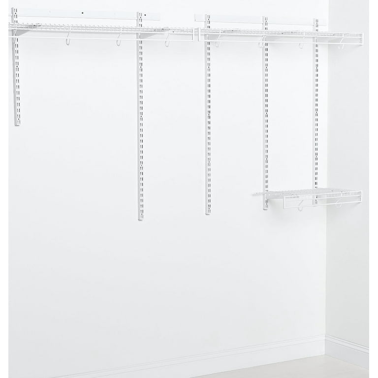 Rubbermaid Fast Track Closet System - 25-Inch Adjustable Steel Upright ...