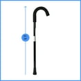 Medline Aluminum Cane Walking Aid is Portable & Lightweight, Helps with ...