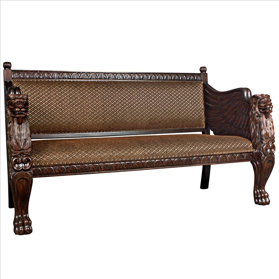 Design Toscano Lord Raffles Winged Lion Settee Bench - Walmart.com