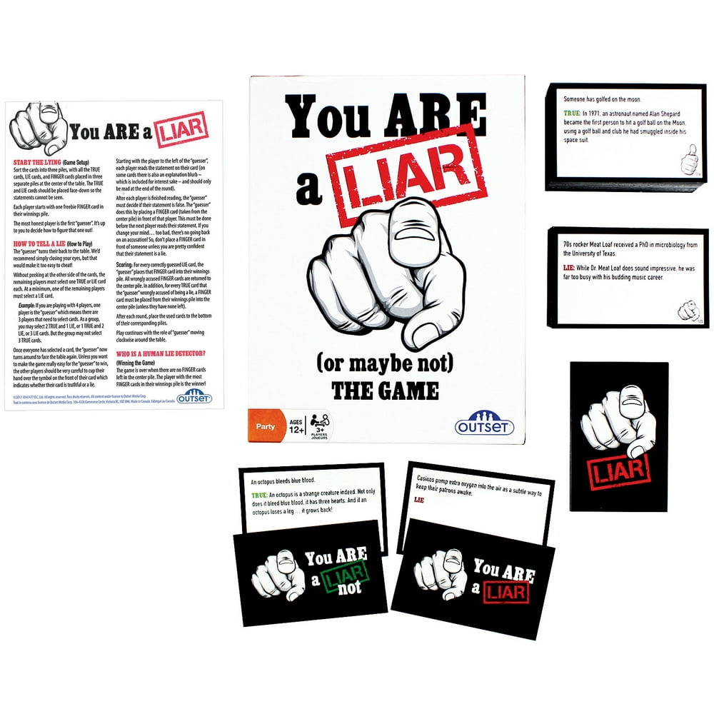 You Are A Liar (or Maybe Not) Game- - Walmart.com - Walmart.com