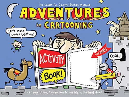 Pre-Owned Adventures in Cartooning Activity Book (Paperback) 1596435984 ...