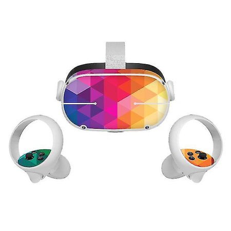 Vinyl skin sticker for oculus quest 2 vr headset controller pvc decals ...