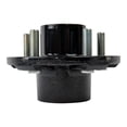 3500 lb Trailer Axle Idler Hub Assembly with Grease - 5 Lug, 5x4.5 Bolt ...