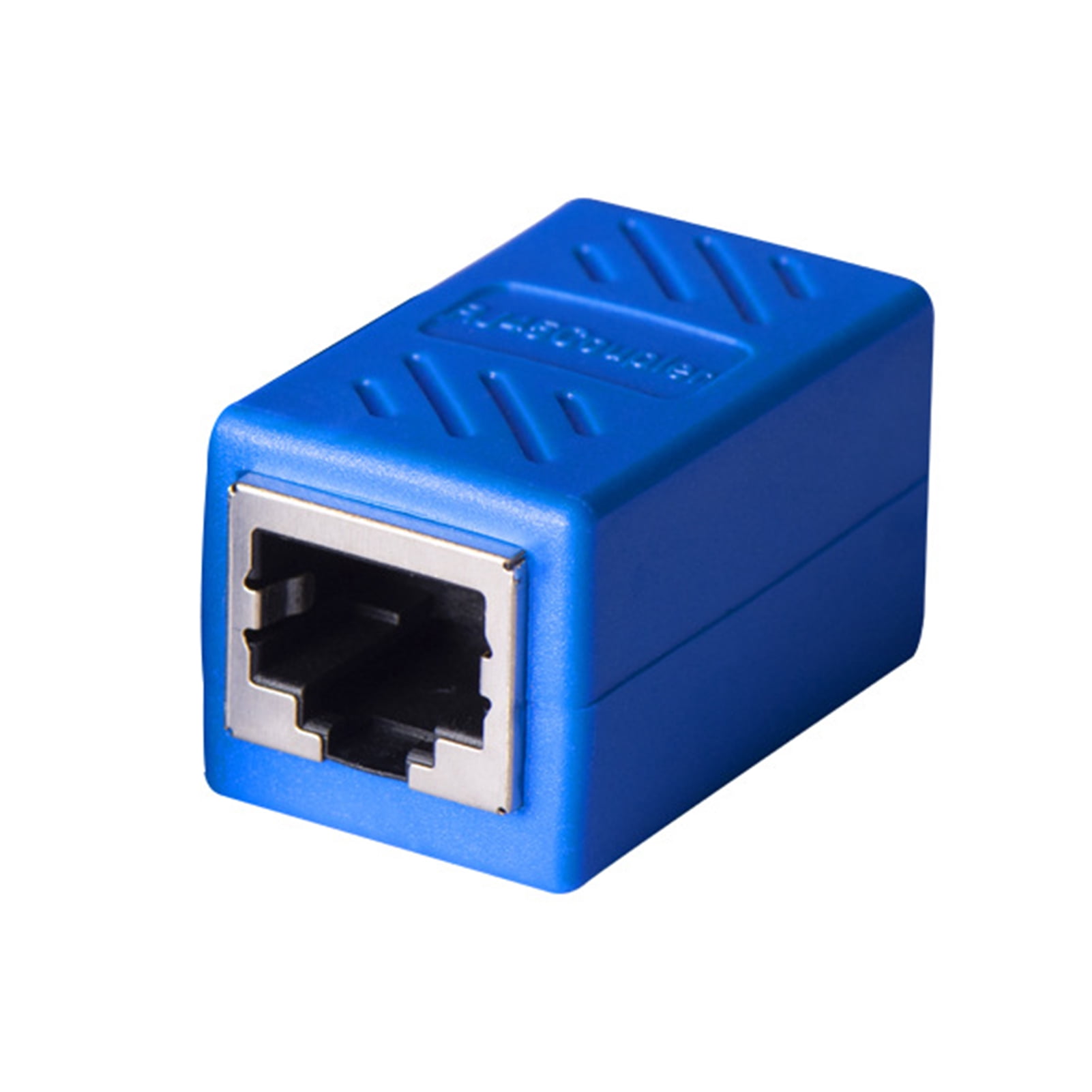 Network Connector Dual Ports Plug Play Gold-plated Female to Female ...