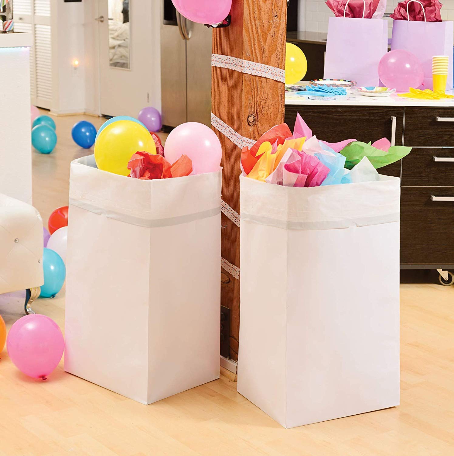 Buy Clean Cubes 30 Gallon Disposable Sanitary Trash Cans & Recycling ...