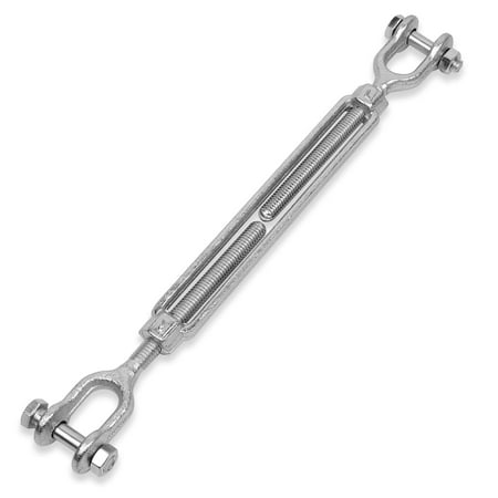 Hot Dipped Galvanized Steel Jaw And Jaw Turnbuckle - Heavy Duty ...