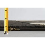 Handcraft Rugs Color Block Area Rug, Geometric Modern Design, Chocolate ...