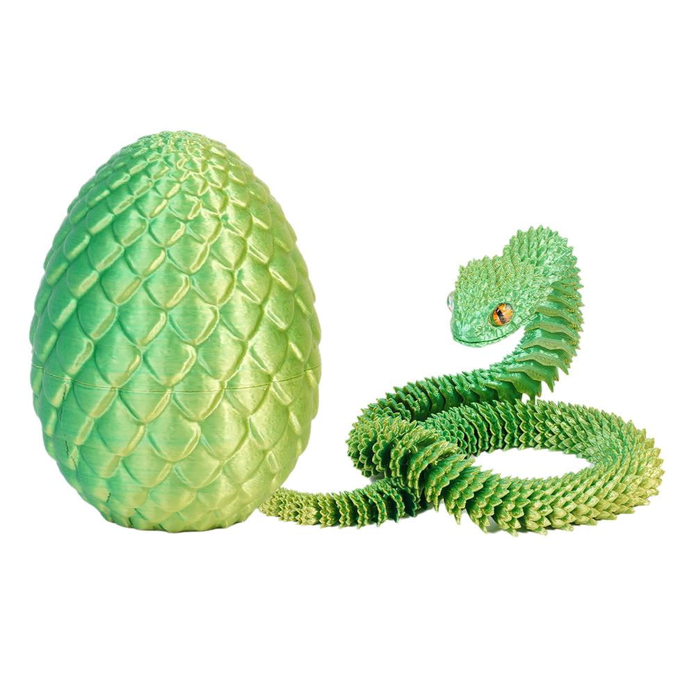 Click here for Unbranded Lifelike 3d Printed Snake With Egg Artic... prices