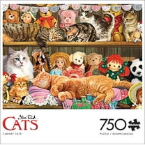 Buffalo Games 750-Piece Cats Kitten Distraction Jigsaw Puzzle - Walmart.com