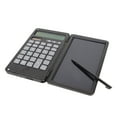6 Inch Calculators 12 Digit Memo Lock Function Key Silence Dual Power ...