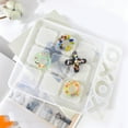 Toe Game Resin Molds Silicone XO Chess Board Epoxy Resin Mold DIY Craft ...