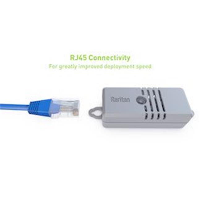 Raritan DX2-T1H1 3 m Temperature 1 & Humidity 1 Sensor for Px3 PDU Cat5 ...