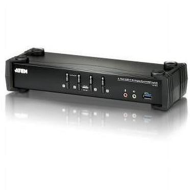 StarTech 4 Port USB DisplayPort KVM Switch with Audio - Walmart.com