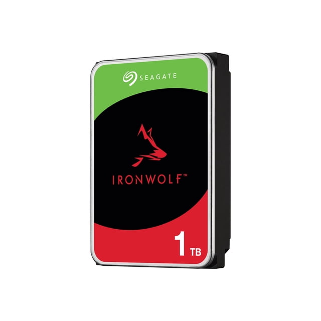 Seagate IronWolf ST1000VN008 - Hard drive - 1 TB - internal - 3.5 ...