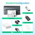 Label Printer Desktop Portable Label Printer Compatible with ...