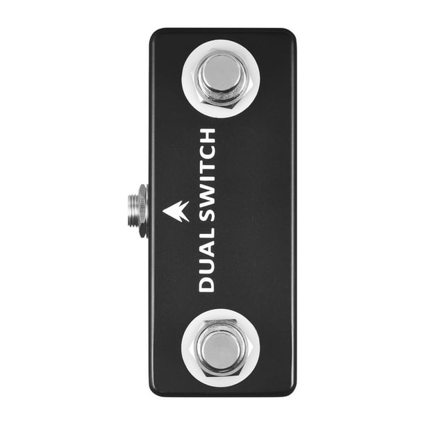 MOSKYAudio DUAL SWITCH Dual Footswitch Foot Switch Pedal Full Metal ...
