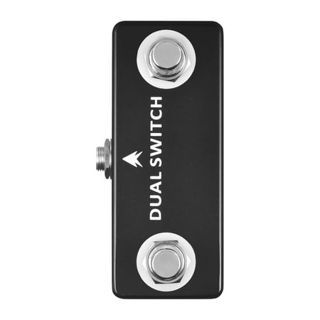 MOSKY DUAL SWITCH Dual Footswitch Foot Switch Pedal Full Metal Shell ...