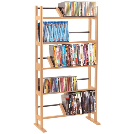 Atlantic 35535687 Element Cd & Dvd Rack - Walmart.com
