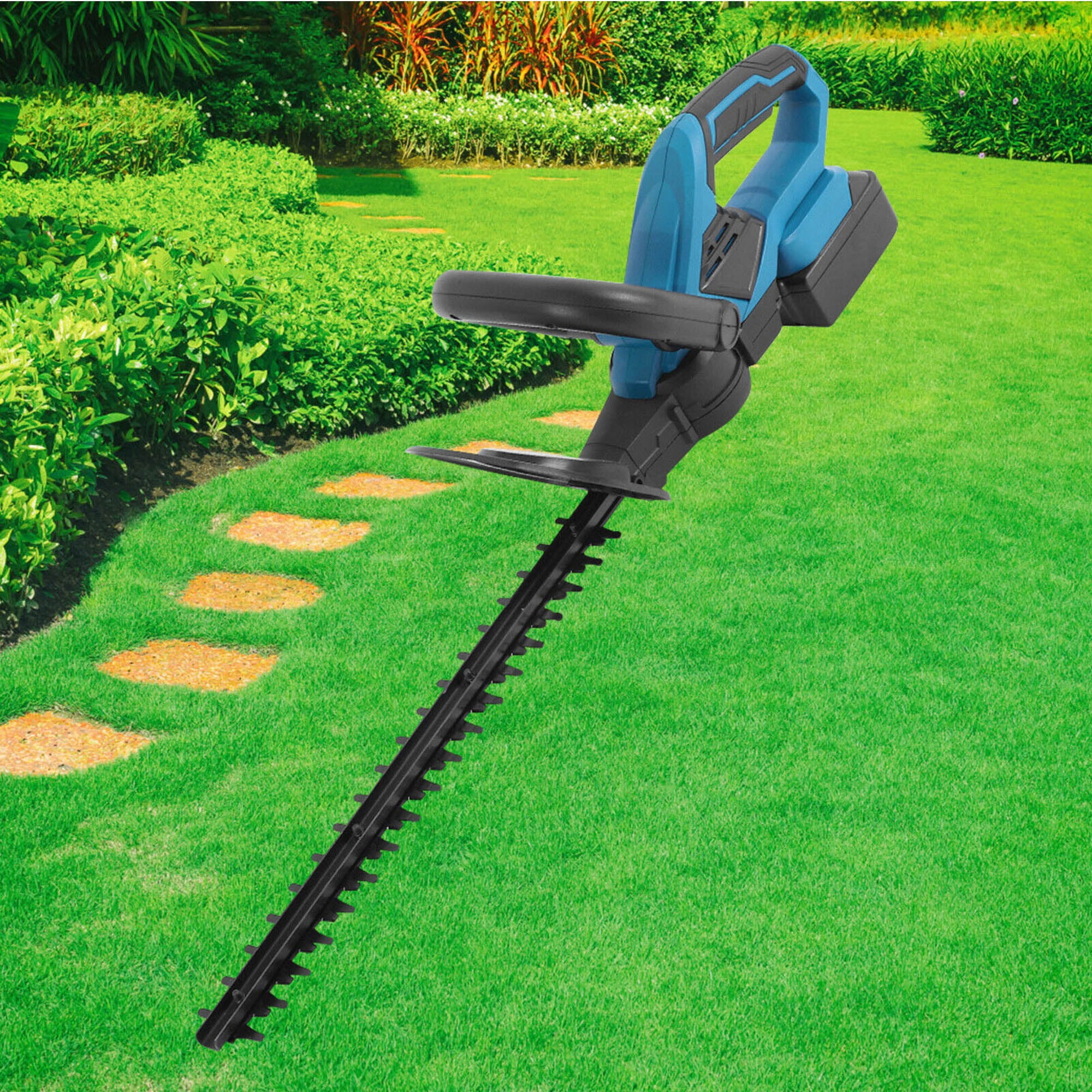 YouLoveIt 21V Cordless Hedge Trimmer Electric Hedge Trimmer Grass ...