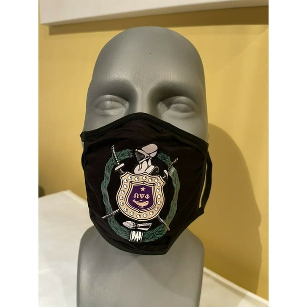 Omega Psi Phi Washable Face Mask - Walmart.com