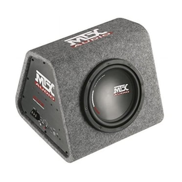 MTX AUDIO RT8PT 8" 240W Car Loaded Subwoofer Enclosure Amplified Tube ...