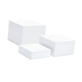 CUTICATE 3 Pieces Buffet Riser Cube Display Nesting Riser Catering Food ...