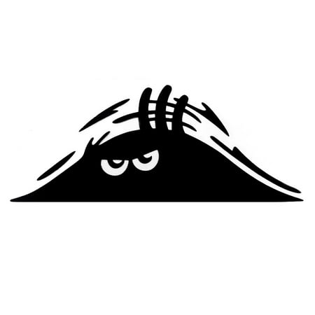 MAIF Waterproof Funny Peeking Monster Auto Car Walls Windows Sticker ...