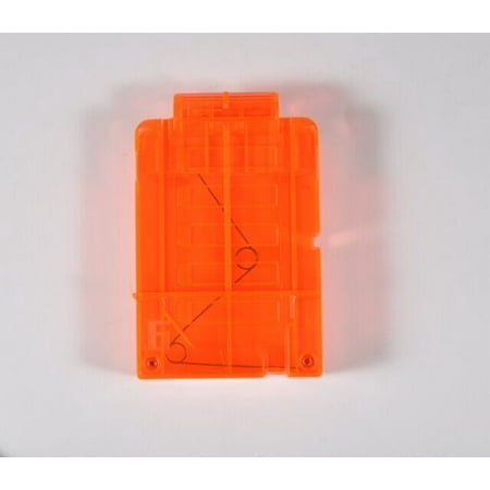 Qiilu EVA Soft Bullet Clip Darts Plastic Gun Toy 6 Bullets Ammo ...
