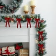 24Pcs Burgundy Velvet Bows for Christmas Tree – Burgundy Velvet ...