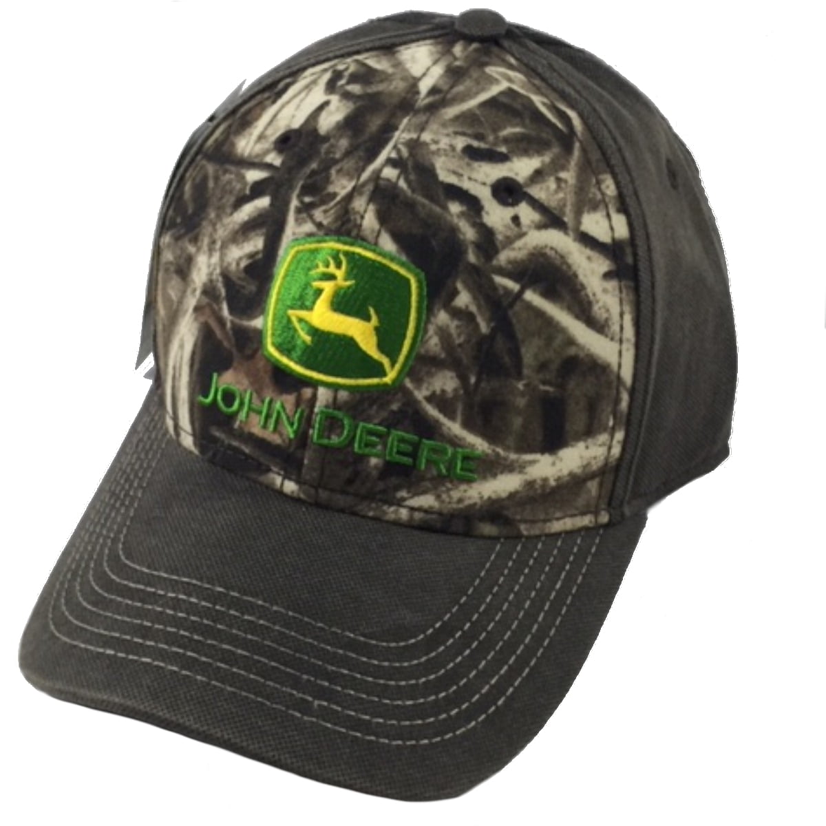 John Deere Camo/Waxy Cotton Hat/Cap - LP70612 - Walmart.com