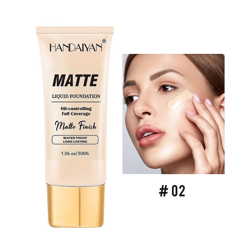 7 Crema de base correctora hidratante mate, base líquida mate duradera ...