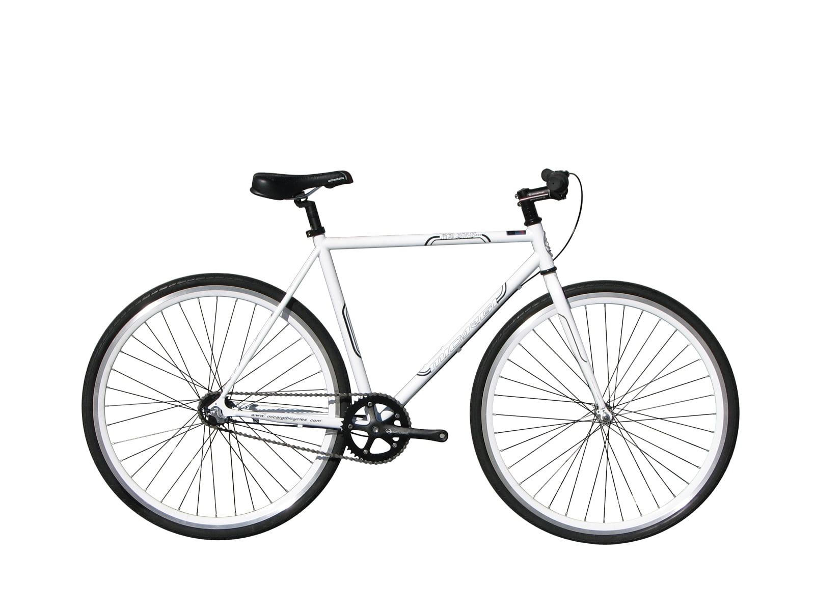 Wonder Wheels Fixed Bike 700C 48Cm Hi-Ten Steel Frame Side Pull Brake ...