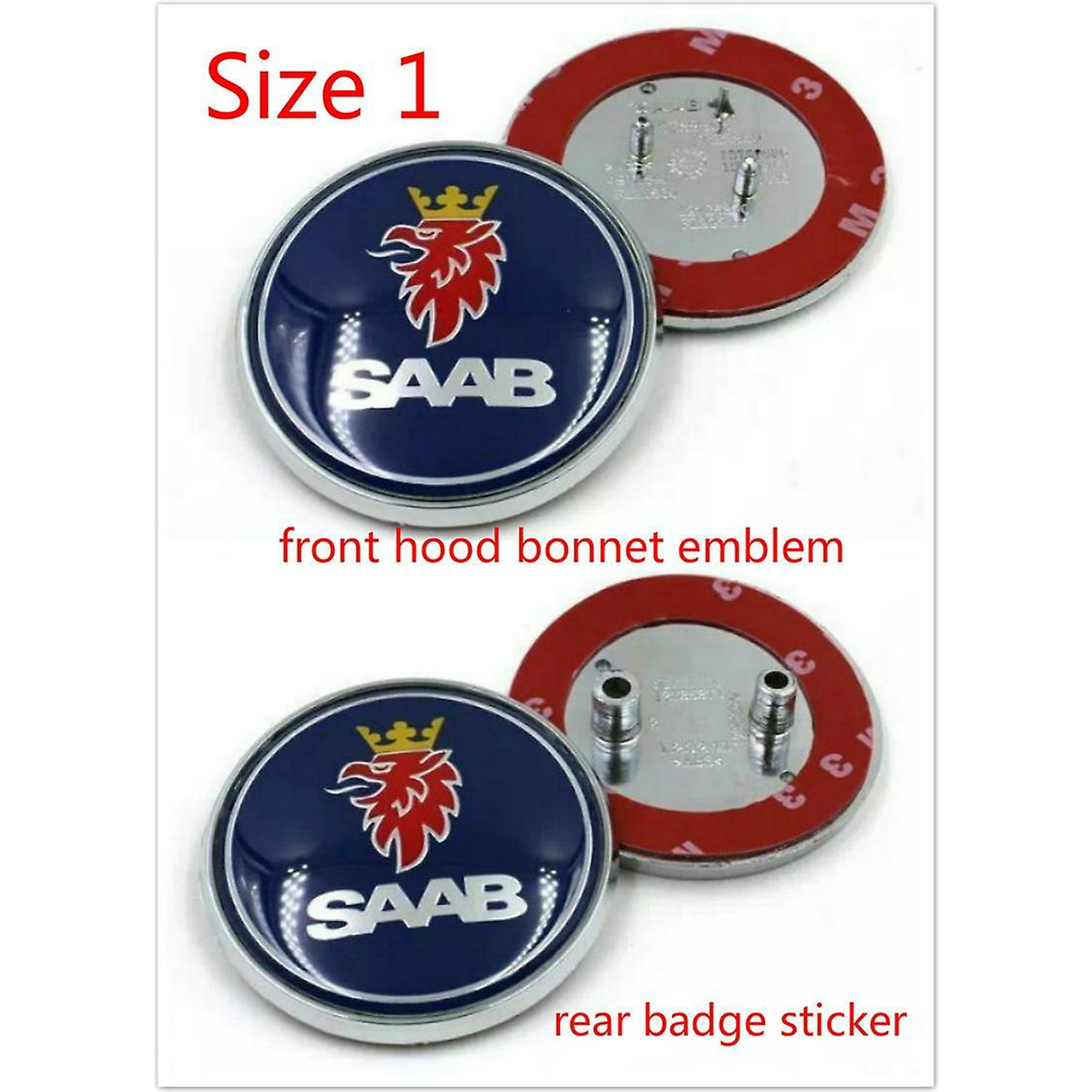 Saab Hood Emblem 9 3