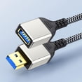 ANXPTIME Fast Speed USB 3.0 Extension Cord Power Wire Line for ...