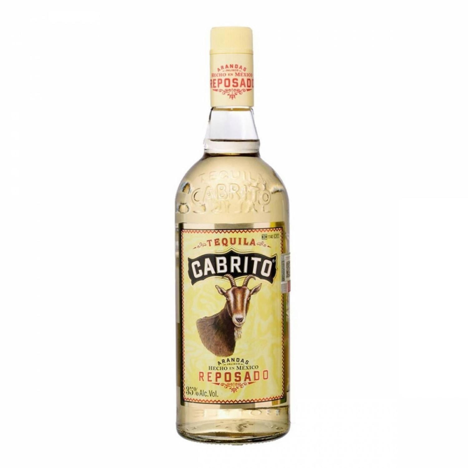 Caja de 6 Tequila Cabrito Reposado 950 ml Reposado | Walmart en línea