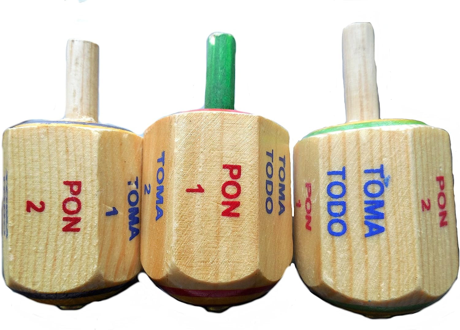 Toma Todo Wooden Pirinola - Walmart.com