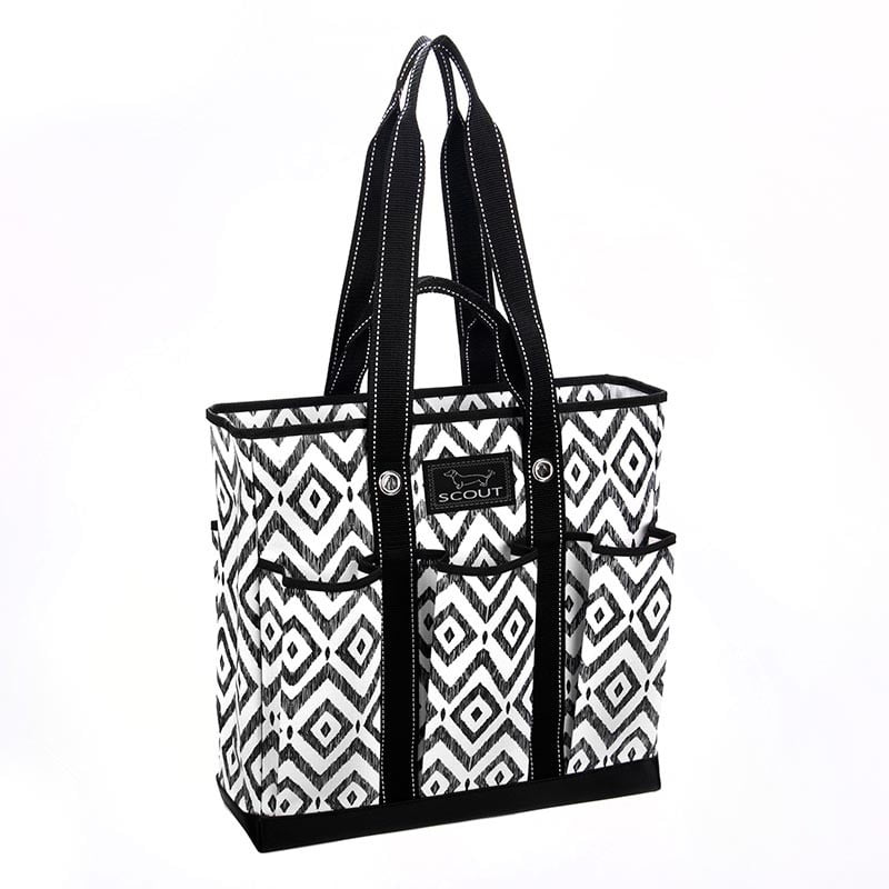 SCOUT Pocket Rocket Multi-Pocket Zip-Top Tote – Tiny Tuxedo - Walmart.com