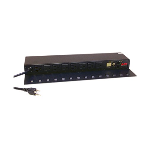 Buy APC Rack Mount PDU, Switched Rack 120V/15A, (8) Outlets, 1U Horizontal Rackmount (AP7900B ...