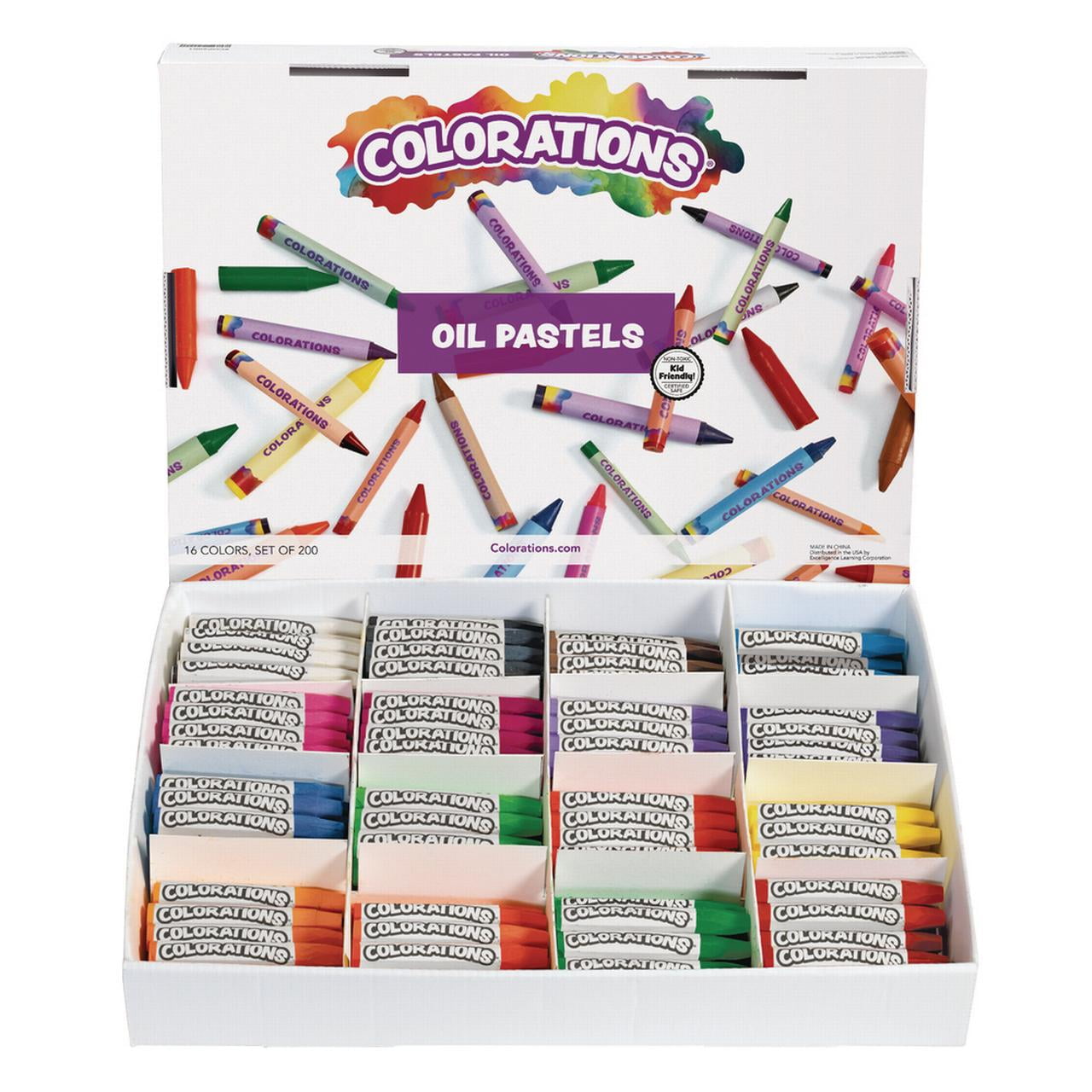 Colorations? Oil Pastels Set of 200 - Walmart.com