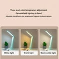 Outoloxit LED Desk Lamp Foldable Plug in Reading Lamp 3 Grade Colour ...