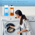 2PCS 50oz Laundry Deter nt Dispenser. Glass Liquid Laundry Deter nt ...