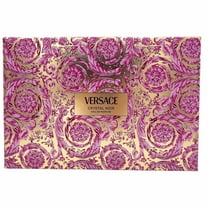 Versace Versace Crystal Noir , 4 Pc Gift Set 3oz EDP Spray, 0.17oz EDP ...